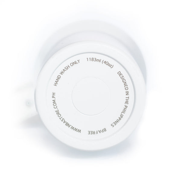 NBA Logoman 40oz Travel Mug - White – NBA Store Philippines