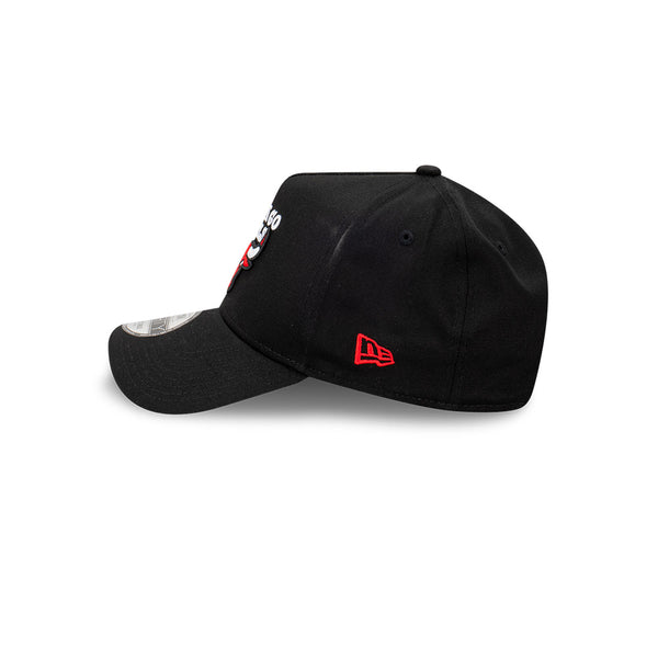 New Era 9FORTY Black A-Frame Snapback - Chicago Bulls – NBA Store ...